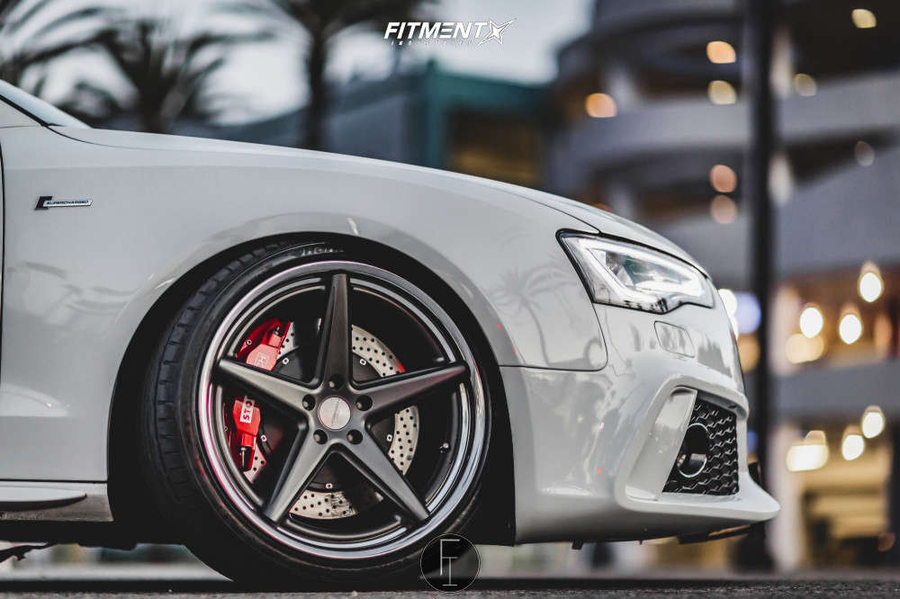 2013 Audi S5 Base with 20x10.5 Vossen Vws3 and Hankook 275x30 on Air ...