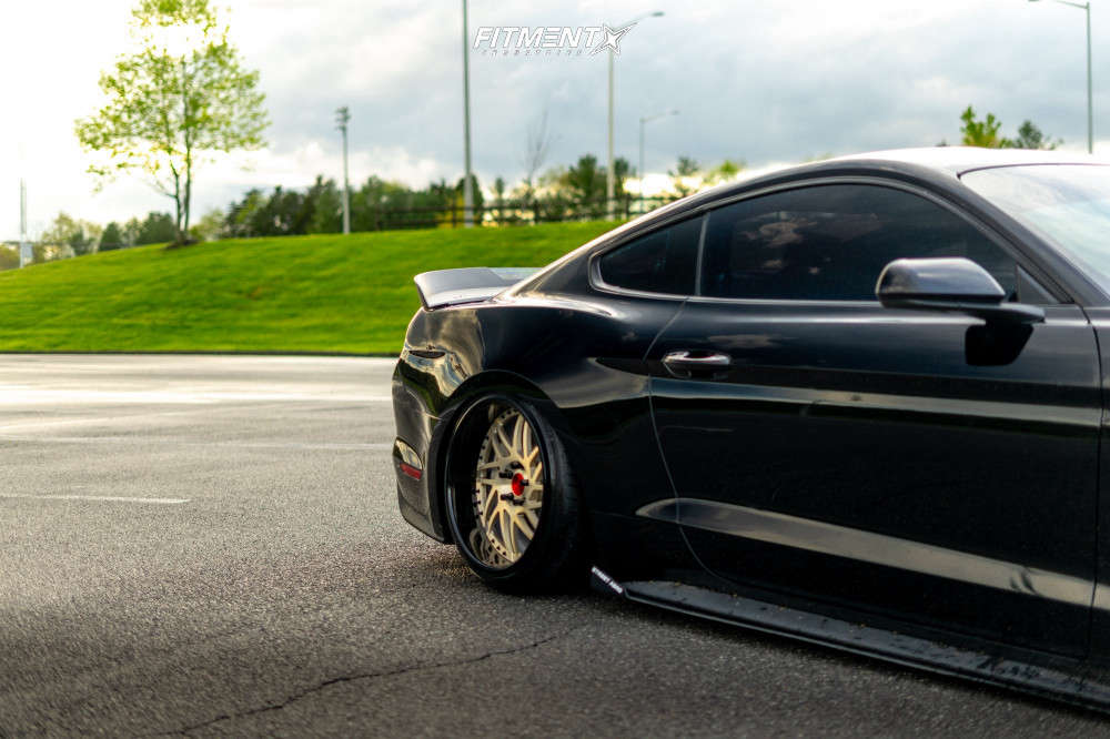 2018 Ford Mustang EcoBoost with 19x10 GMR Gs-107 and Achilles 235x35 on ...