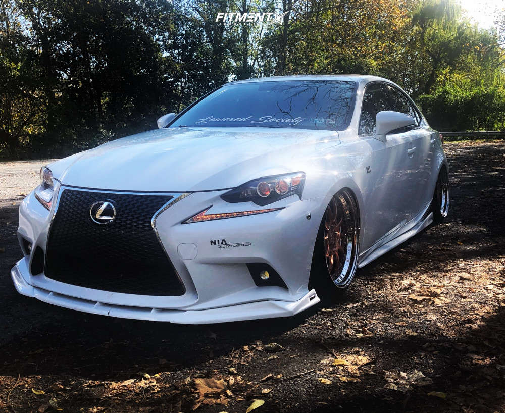 2015 Lexus IS350 F Sport with 19x9.5 Modern Concept MC-9 and Sumitomo ...