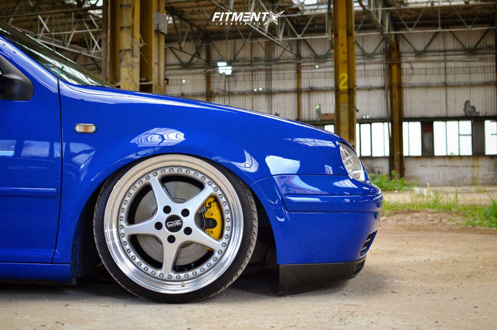 1999 Volkswagen GTI Base with 18x8.75 OZ Racing Mito and Nankang 205x35 ...