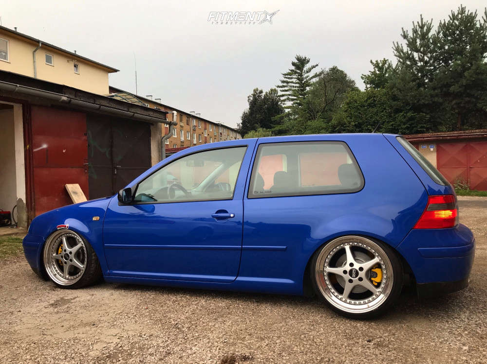 1999 Volkswagen GTI Base with 18x8.75 OZ Racing Mito and Nankang 205x35 ...