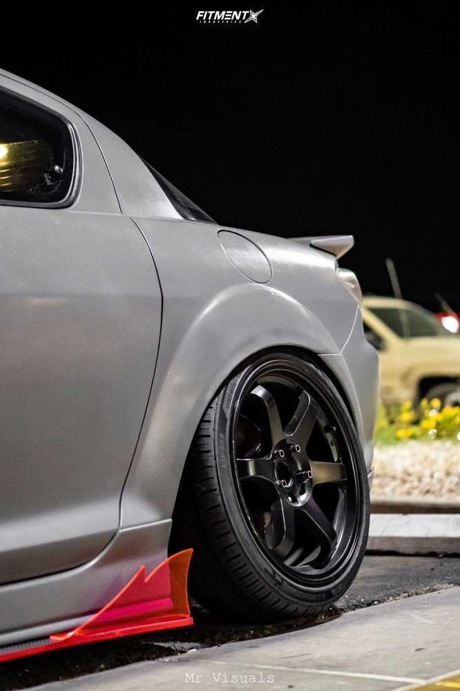 2004 Mazda RX-8 GT with 18x8 Rota Grid and Lionhart 215x40 on Coilovers ...