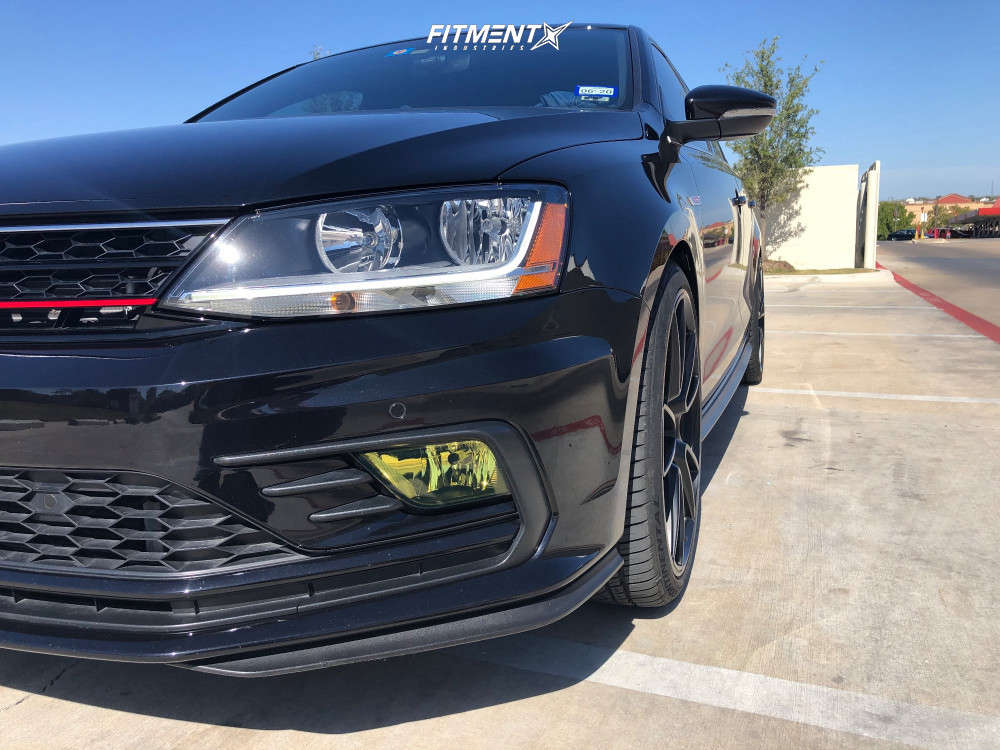 2018 Volkswagen Jetta GLI with 19x8.5 HRE Ff04 and Continental 235x35 ...