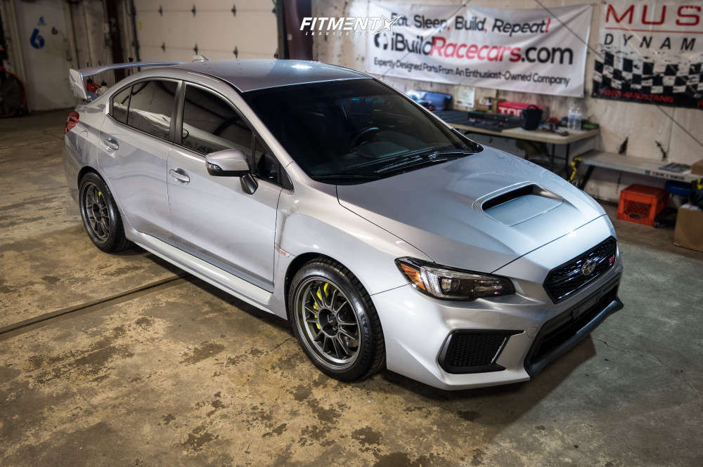 2019 Subaru WRX STI Base with 18x9.5 Konig Hypergram and Michelin ...