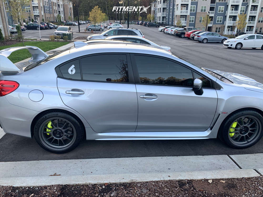 2019 Subaru WRX STI Base with 18x9.5 Konig Hypergram and Michelin ...