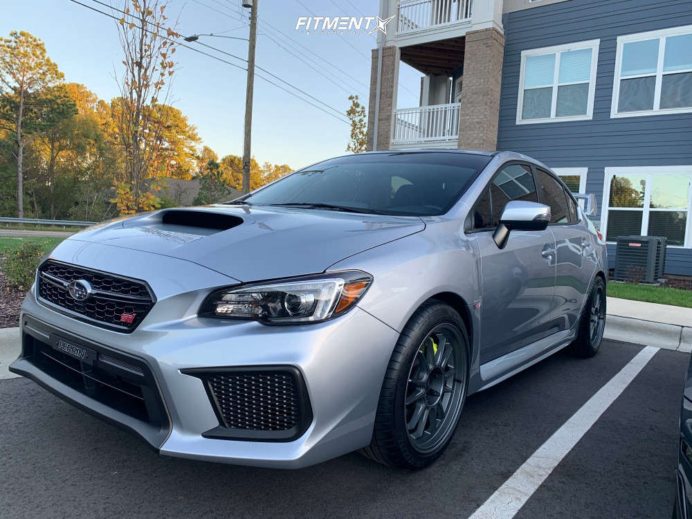 2019 Subaru WRX STI Base with 18x9.5 Konig Hypergram and Michelin ...