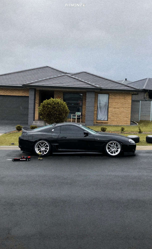 1993 Toyota Supra Base with 18x10 SSR Agle Minerva and Nitto 225x40 on ...