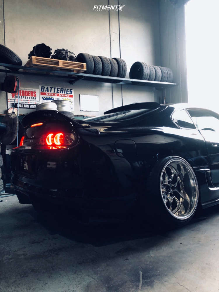 1993 Toyota Supra Base with 18x10 SSR Agle Minerva and Nitto 225x40 on ...