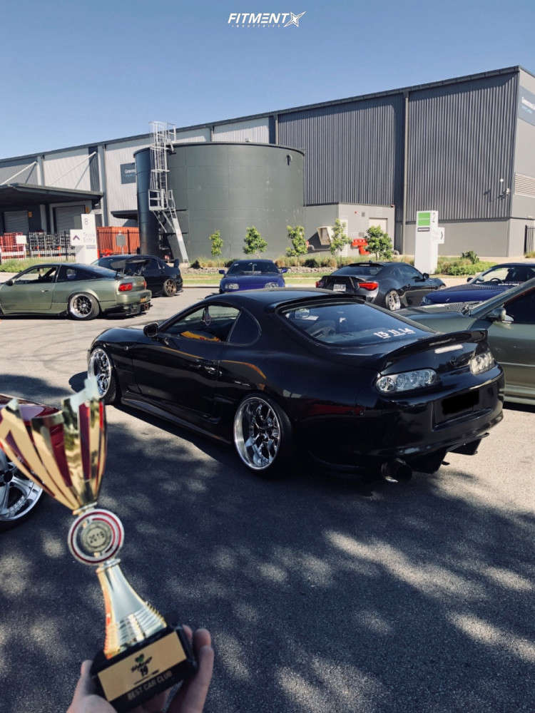 1993 Toyota Supra Base with 18x10 SSR Agle Minerva and Nitto 225x40 on ...