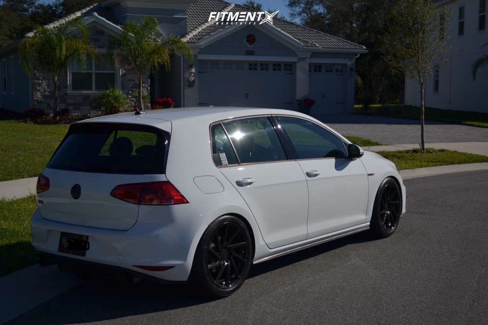 2017 Volkswagen GTI S with 18x8.5 F1R F29 and BFGoodrich 235x40 on ...