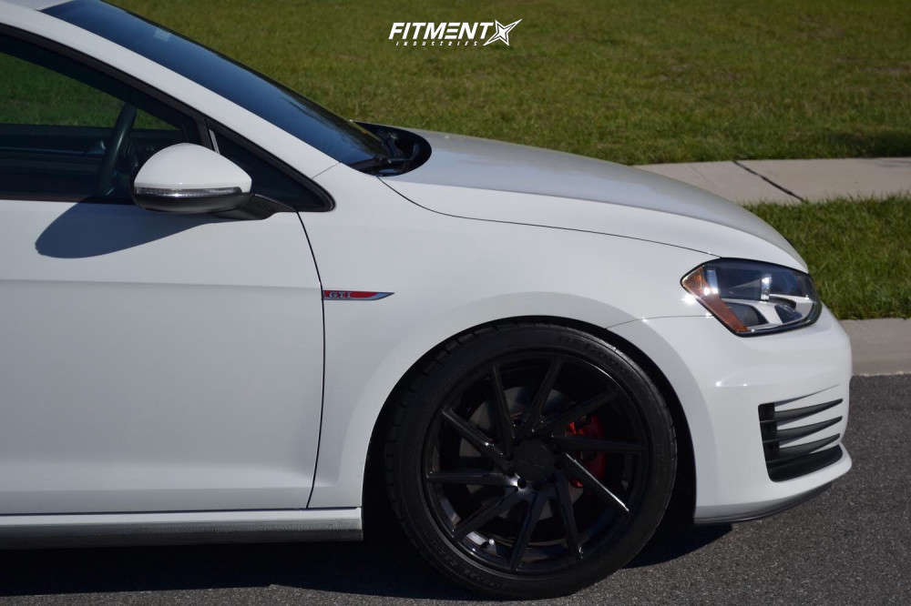 2017 Volkswagen GTI S with 18x8.5 F1R F29 and BFGoodrich 235x40 on ...