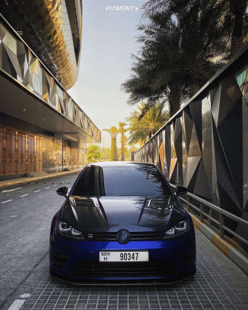 2016 Volkswagen Golf R Base with 19x8.5 Rotiform Six and Michelin ...