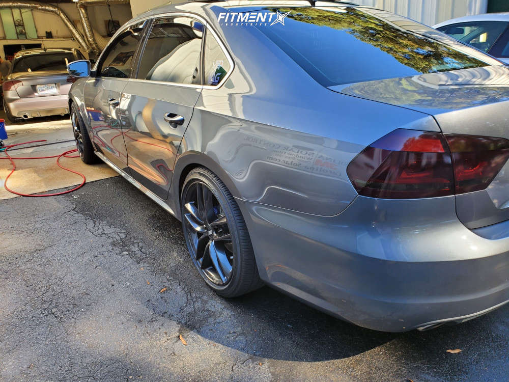 2013 Volkswagen Passat TDI SE with 19x8.5 BBS Sx and Michelin 235x40 on ...