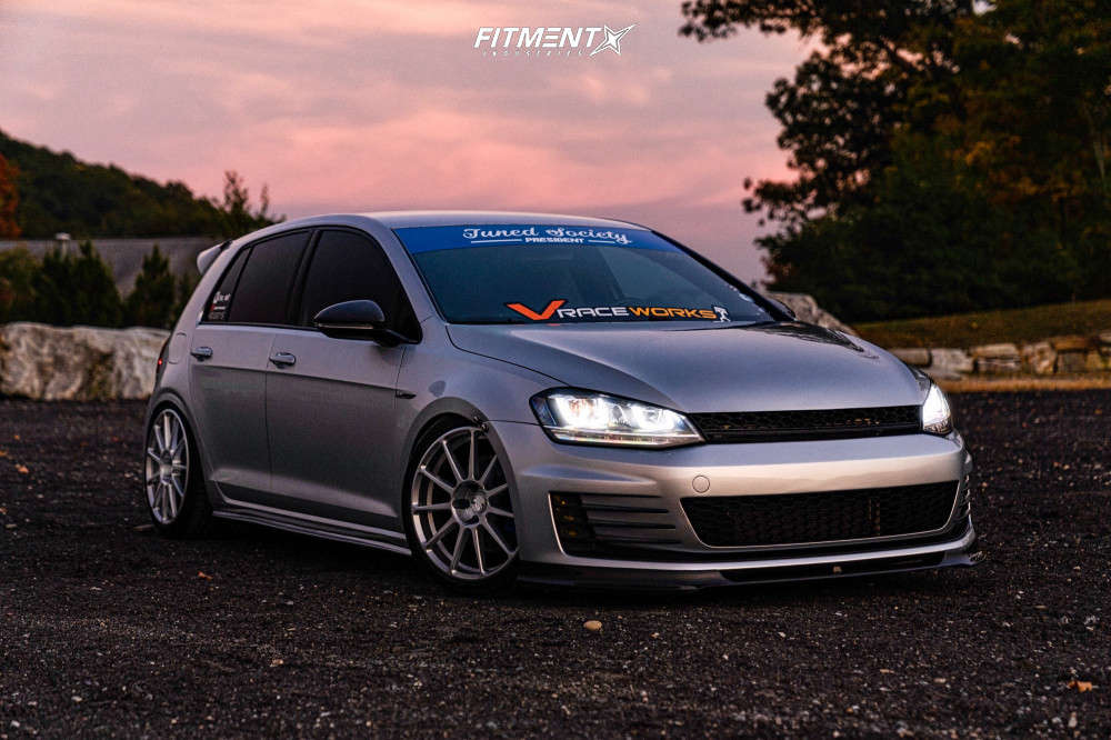 2016 Volkswagen GTI Performance with 18x8.5 Neuspeed Rse10 and ...