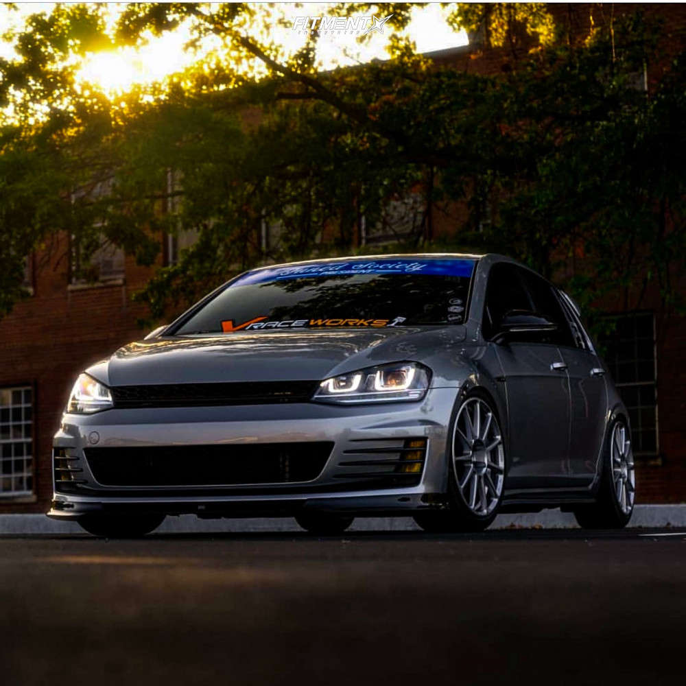 2016 Volkswagen GTI Performance with 18x8.5 Neuspeed Rse10 and ...