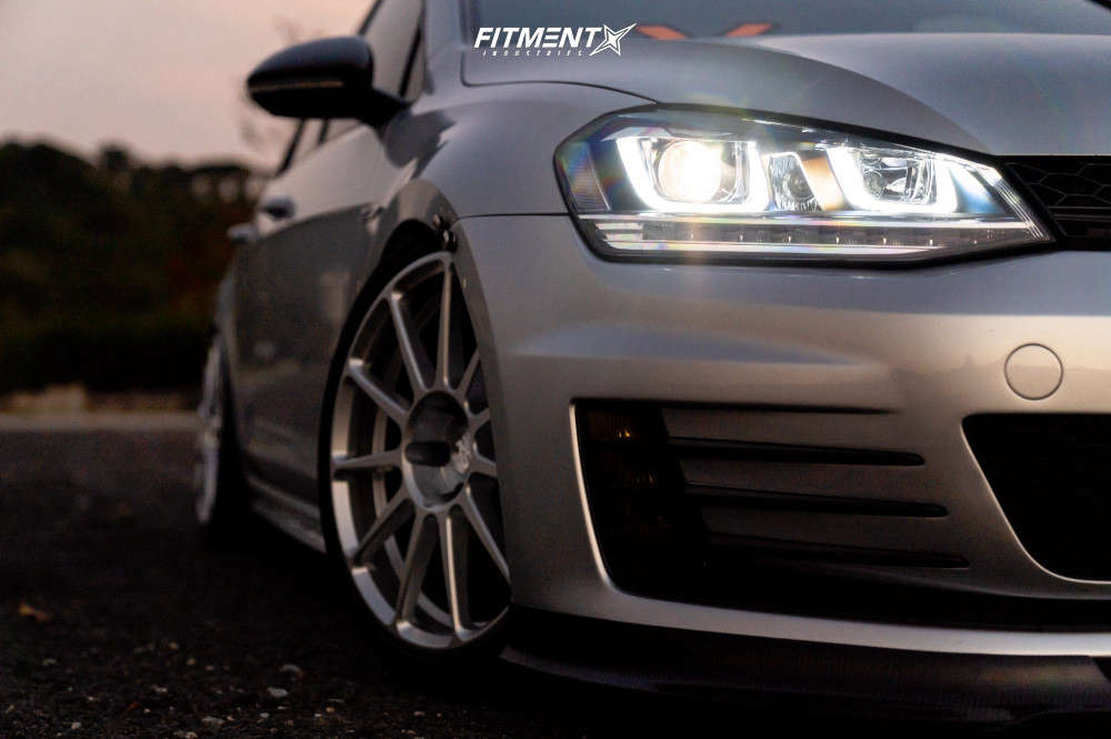 2016 Volkswagen GTI Performance with 18x8.5 Neuspeed Rse10 and ...