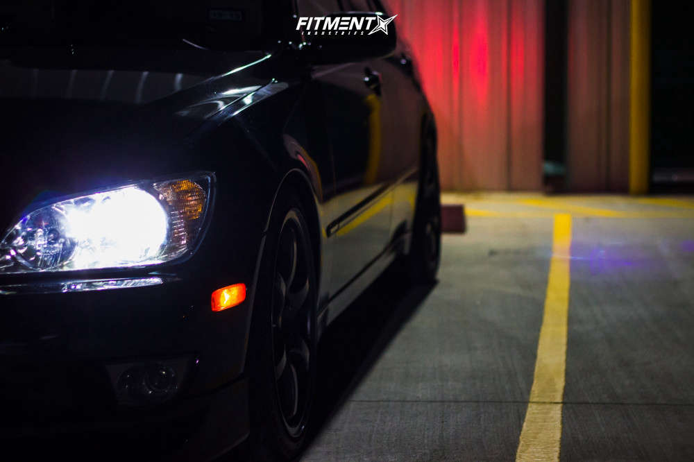 2001 Lexus IS300 Base with 18x8.5 Gram Lights 57DR and Bridgestone ...