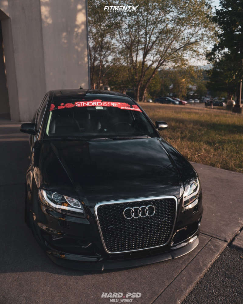 2008 Audi A4 Quattro Base with 18x9.5 Rotiform Buc and Achilles 205x40 ...