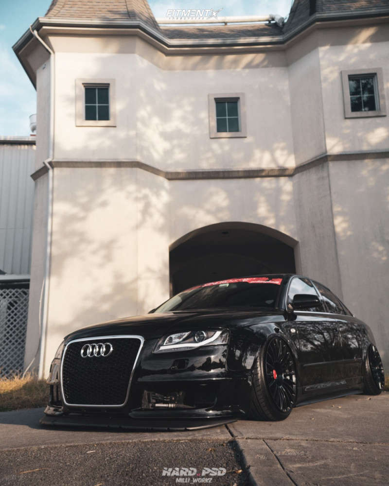 2008 Audi A4 Quattro Base with 18x9.5 Rotiform Buc and Achilles 205x40 ...