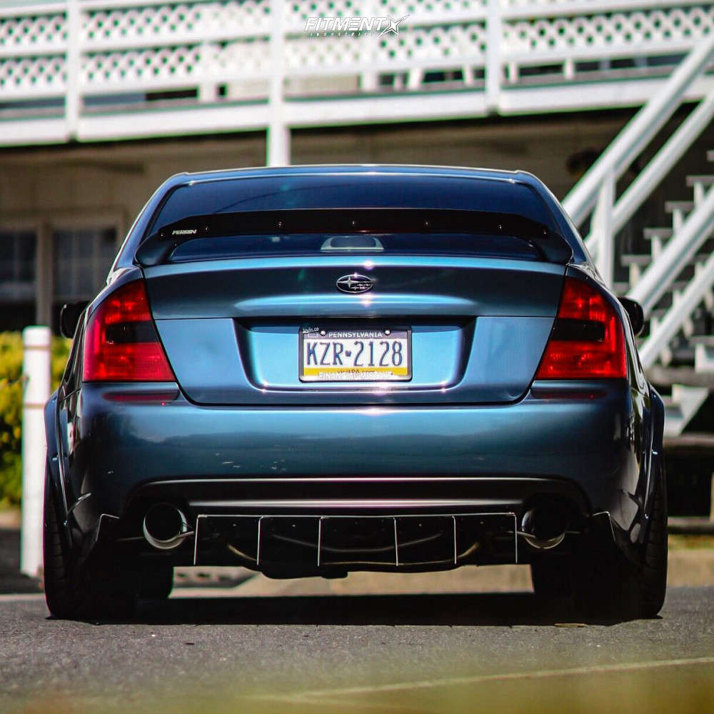 2005 Subaru Legacy GT Limited with 18x9.5 JNC Jnc017 and Federal 245x40 ...