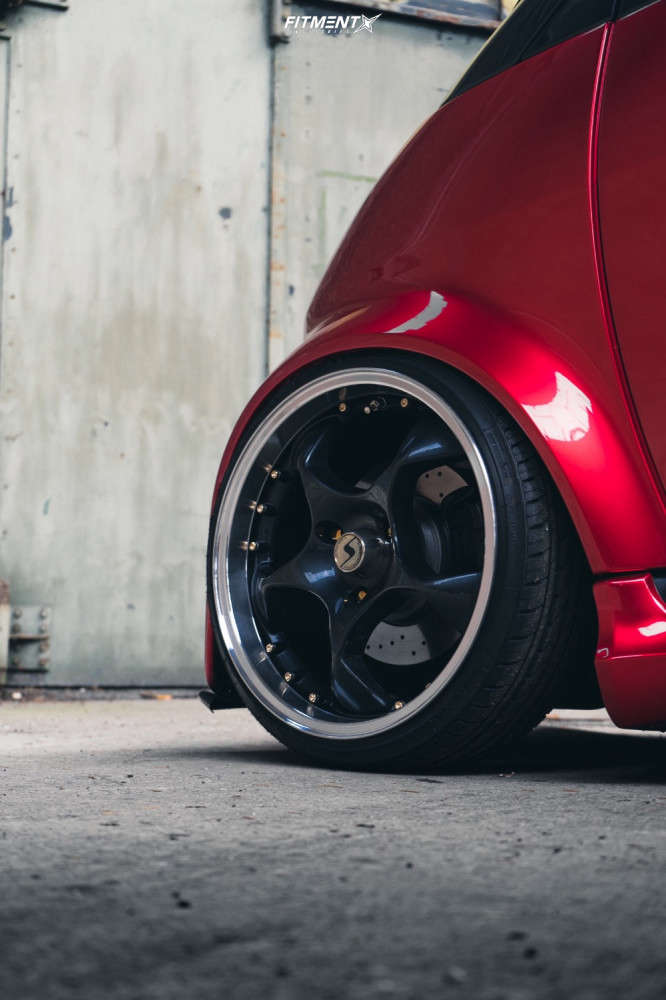 2007 Smart Fortwo Passion with 17x7.5 Schmidt Space Line and Nankang ...