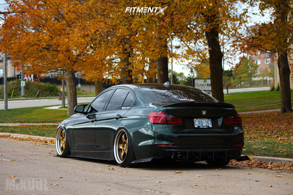 2013 BMW 328i XDrive Base with 19x9.5 SSR Sp1 and Ovation 225x40 on Air Suspension | 825706 ...