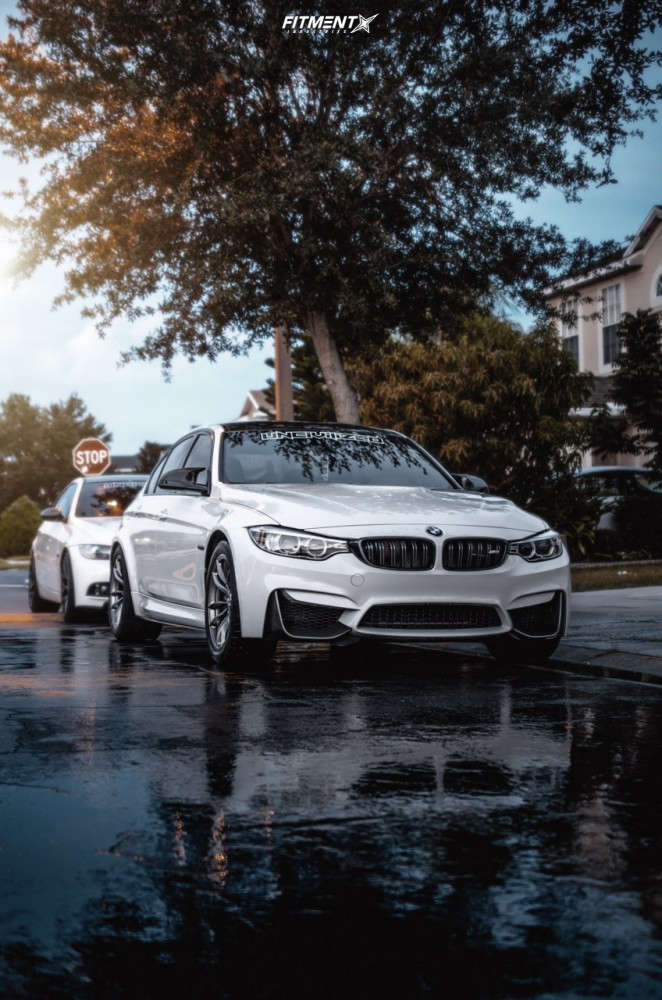 2017 BMW M3 Base with 18x9 OEM Wheels 513M and Nitto 275x30 on Stock ...