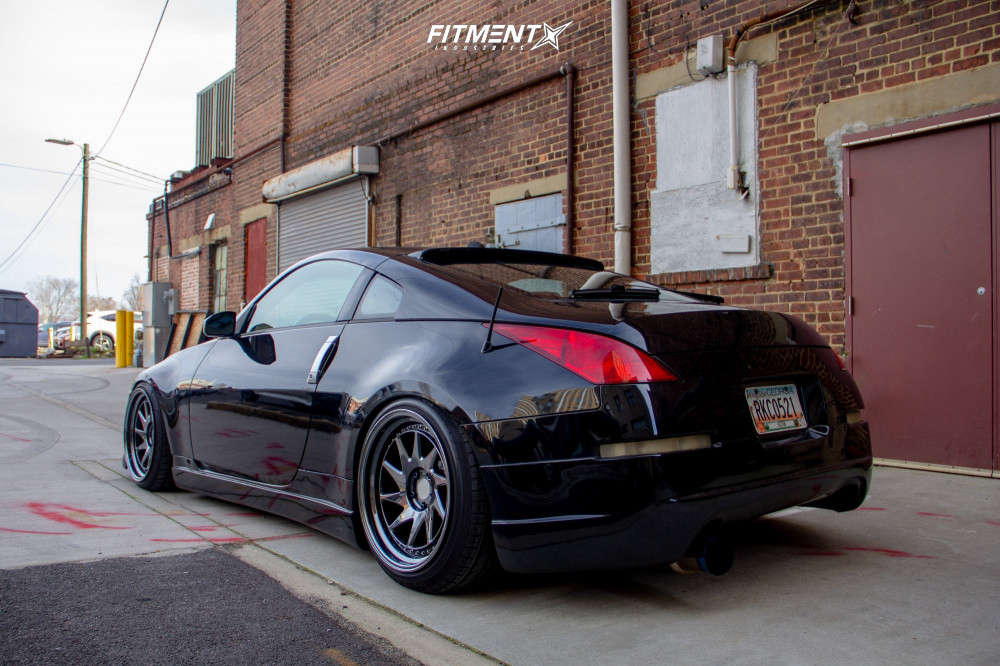 2004 Nissan 350Z Base with 19x11 Zedd Slt and Lexani 245x35 on ...