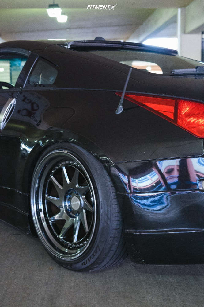 2004 Nissan 350Z Base with 19x11 Zedd Slt and Lexani 245x35 on ...