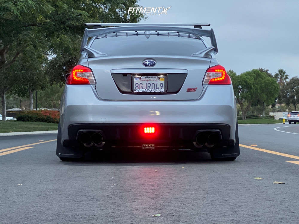 2018 Subaru WRX STI Base with 18x9 Volk Ze40 and Continental 255x35 on ...