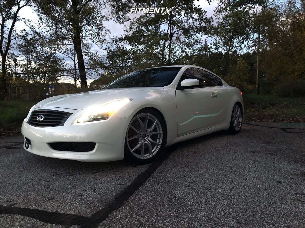 2008 INFINITI G37 Journey with 19x8 Drag Dr67 and Cooper 235x40 on ...