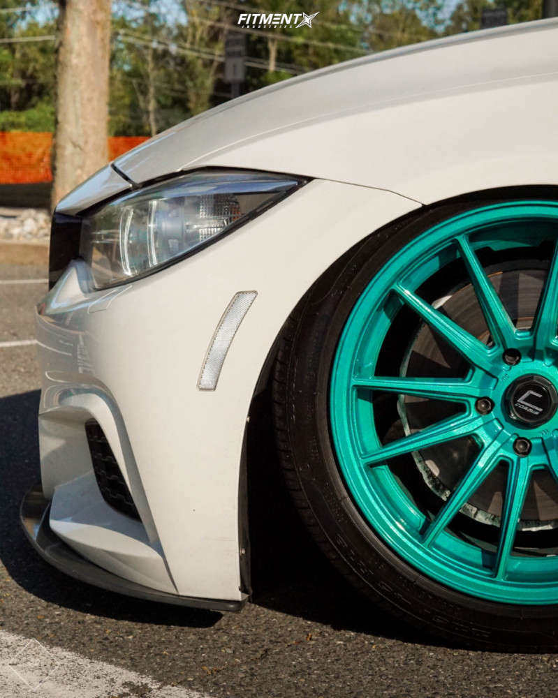 2014 BMW 428i XDrive Base with 18x9.5 Cosmis Racing R1 and Michelin ...