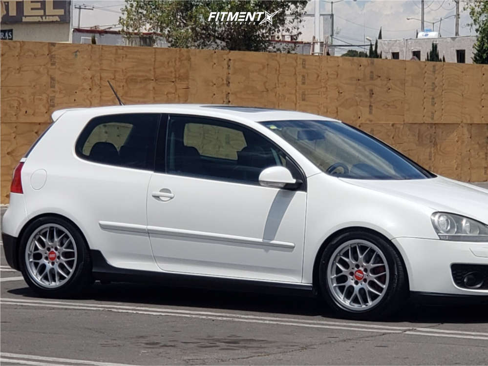 2008 Volkswagen GTI Base with 17x8 BBS Rx and Pirelli 225x45 on ...