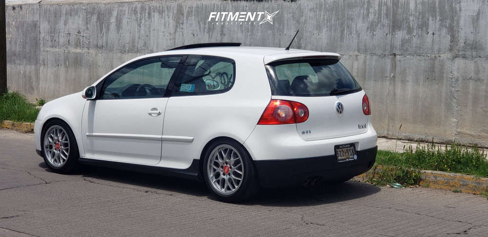 2008 Volkswagen GTI Base with 17x8 BBS Rx and Pirelli 225x45 on ...