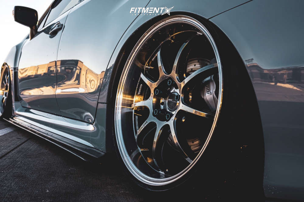 2019 Subaru WRX STI Limited with 19x9.5 Work Emotion D9r and Toyo Tires 245x35 on Air Suspension ...