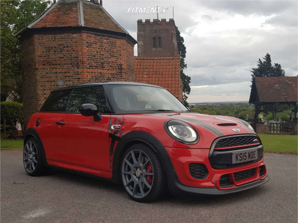 2015 Mini Cooper John Cooper Works with 18x8 Speedline Corse Marmora ...