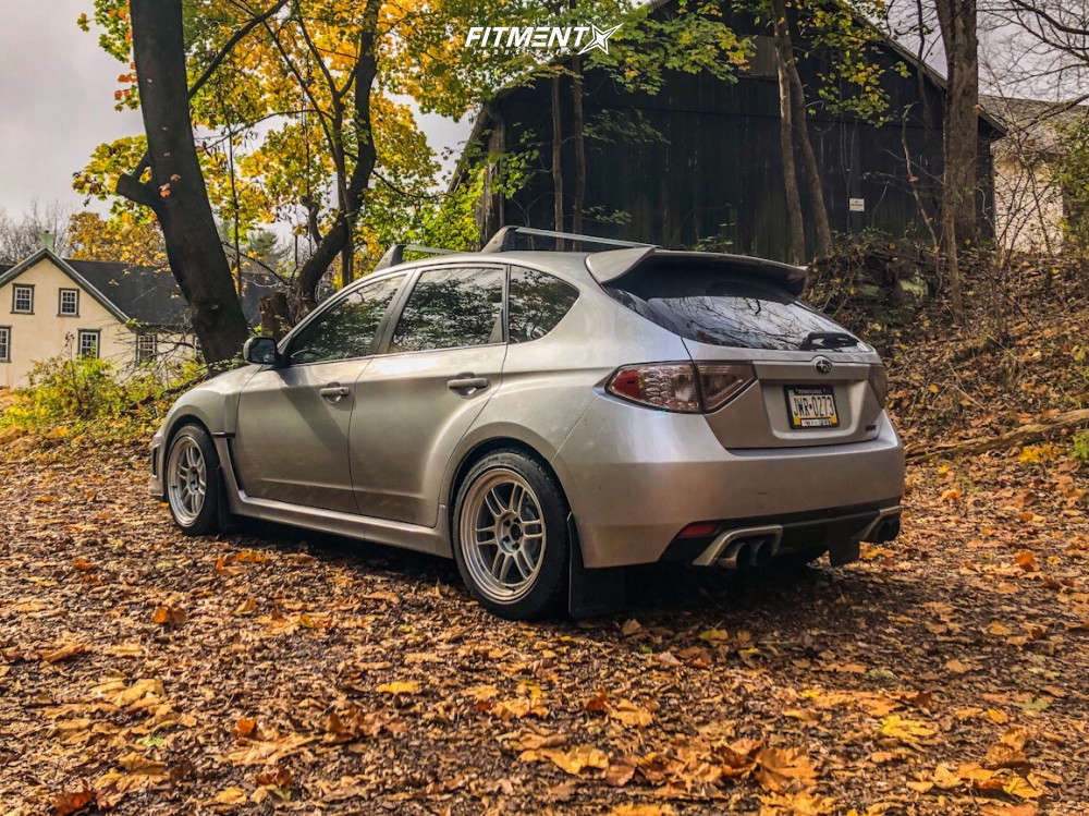 2012 Subaru WRX Base with 17x9 Enkei RPF1 and BFGoodrich 235x45 on ...