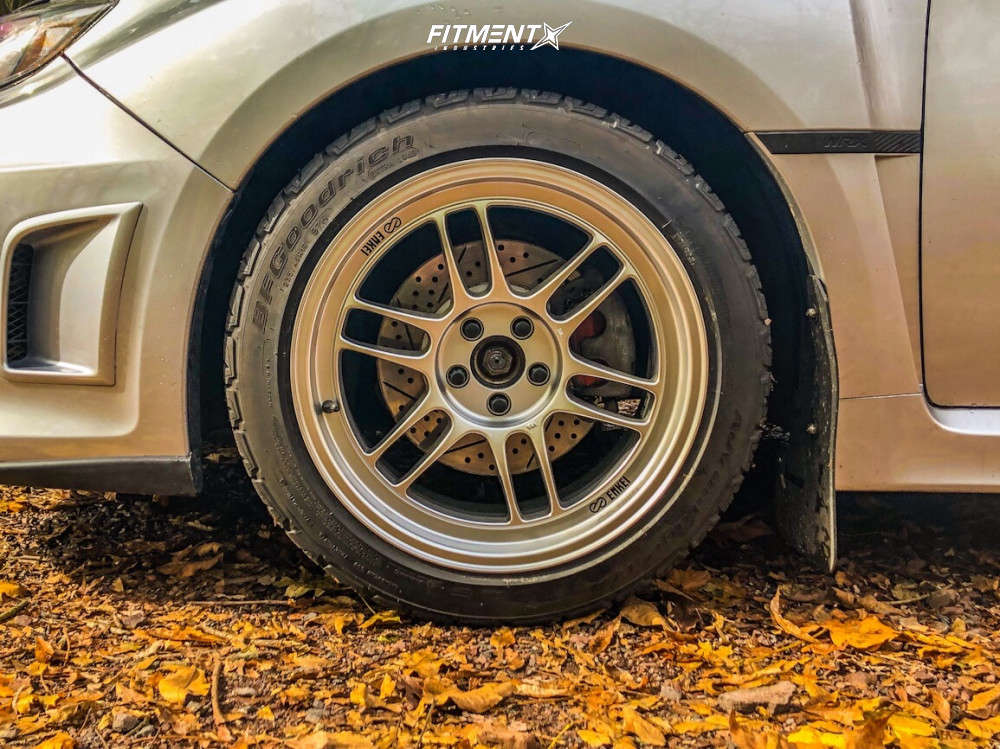 2012 Subaru WRX Base with 17x9 Enkei RPF1 and BFGoodrich 235x45 on Stock Suspension | 828044 ...