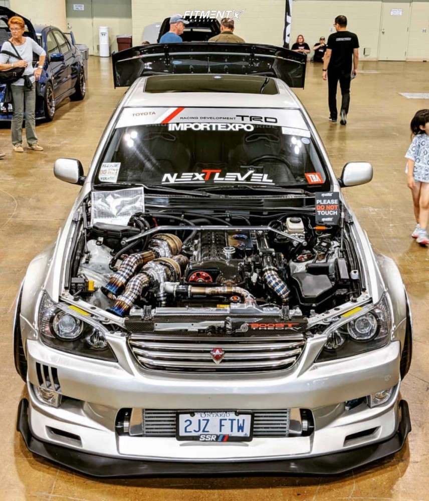 2003 Lexus IS300 Base with 18x11.5 SSR Sp5 and Michelin 255x35 on Air ...