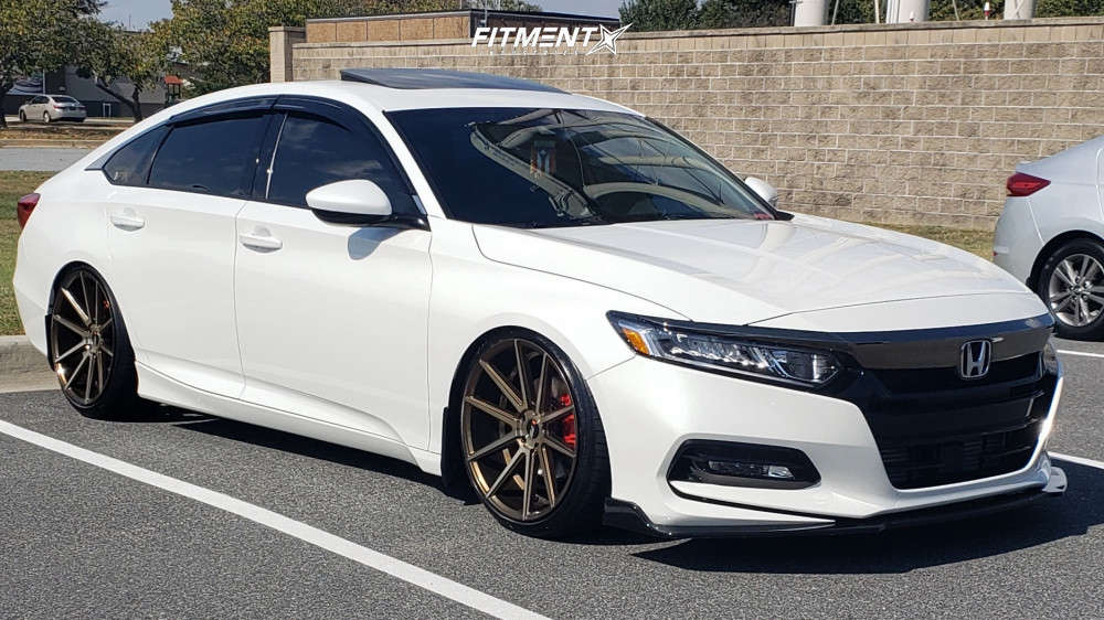 2018 Honda Accord Sport with 20x10 F1R F27 and Toyo Tires 245x35 on ...