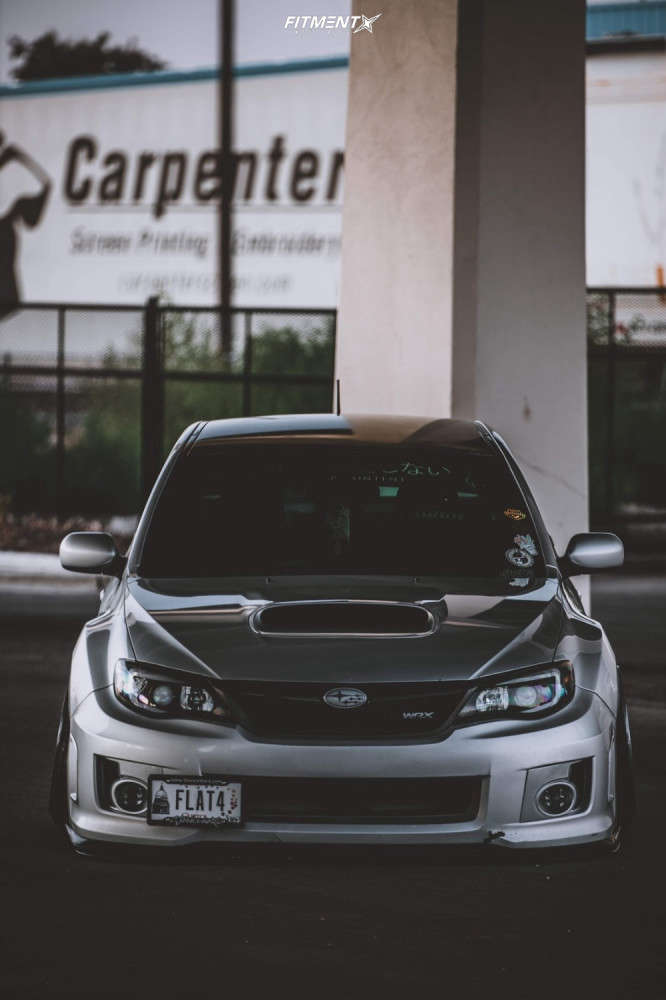 2011 Subaru WRX Base with 18x10 GMR Rs-5 and Federal 225x35 on Air ...