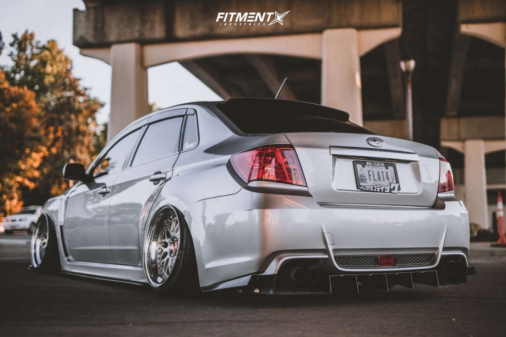 2011 Subaru WRX Base with 18x10 GMR Rs-5 and Federal 225x35 on Air ...