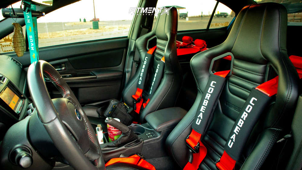 2017 Subaru WRX Premium with 18x9.5 ESR Sr06 and Nitto 245x40 on ...