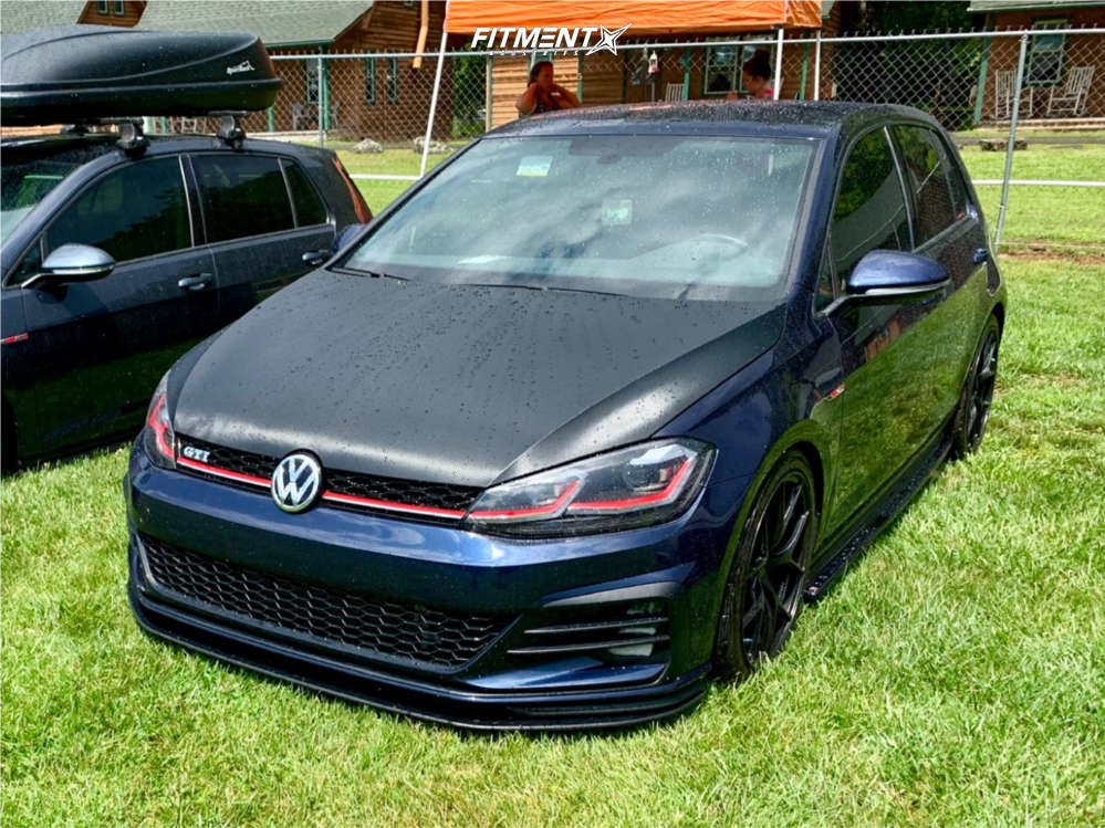 2018 Volkswagen GTI S with 18x8.5 Titan7 Ts-5 and Firestone 255x35 on ...