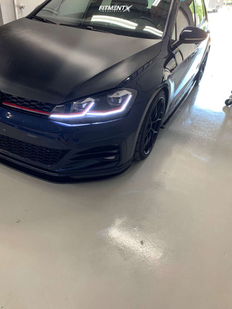 2018 Volkswagen GTI S with 18x8.5 Titan7 Ts-5 and Firestone 255x35 on ...
