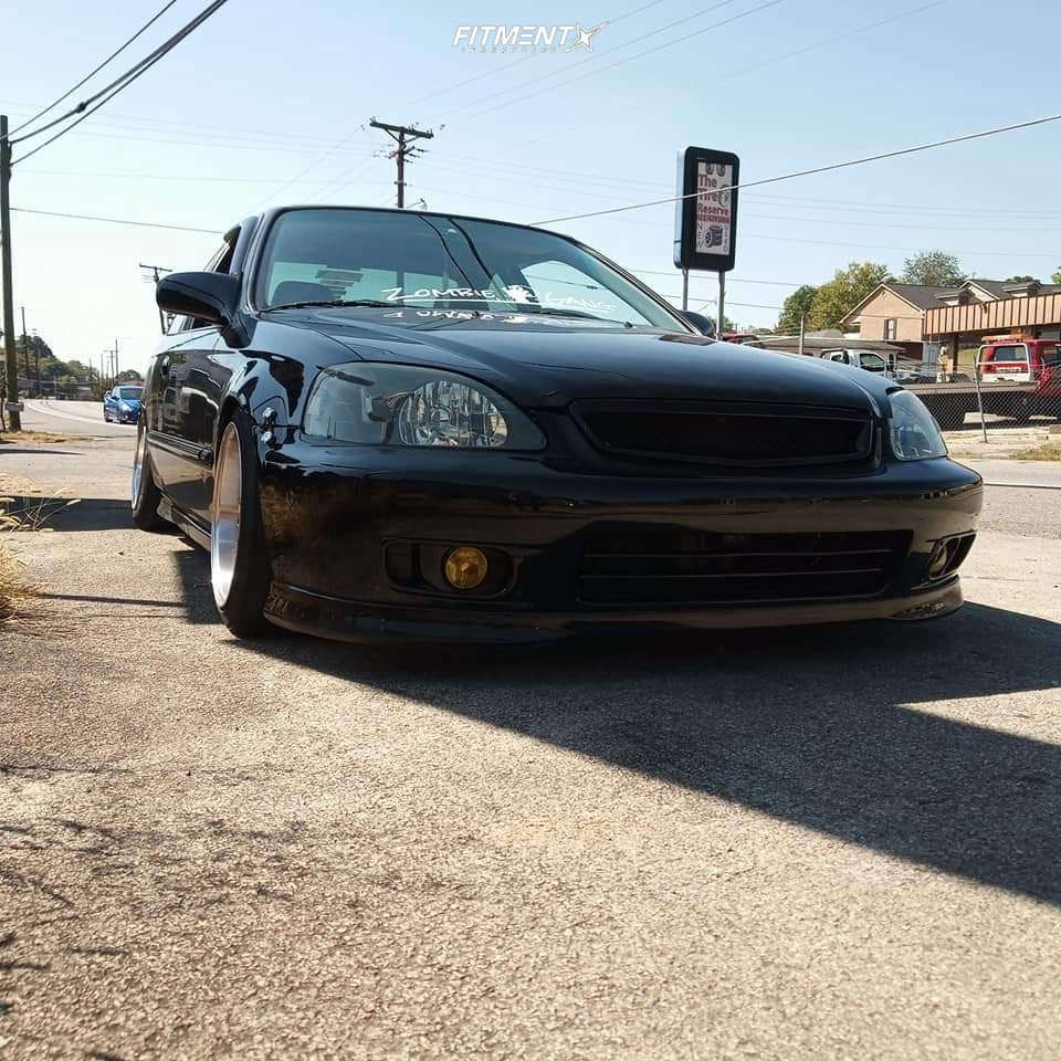 1999 Honda Civic Si with 15x8 MST Mt16 and Toyo Tires 195x45 on ...