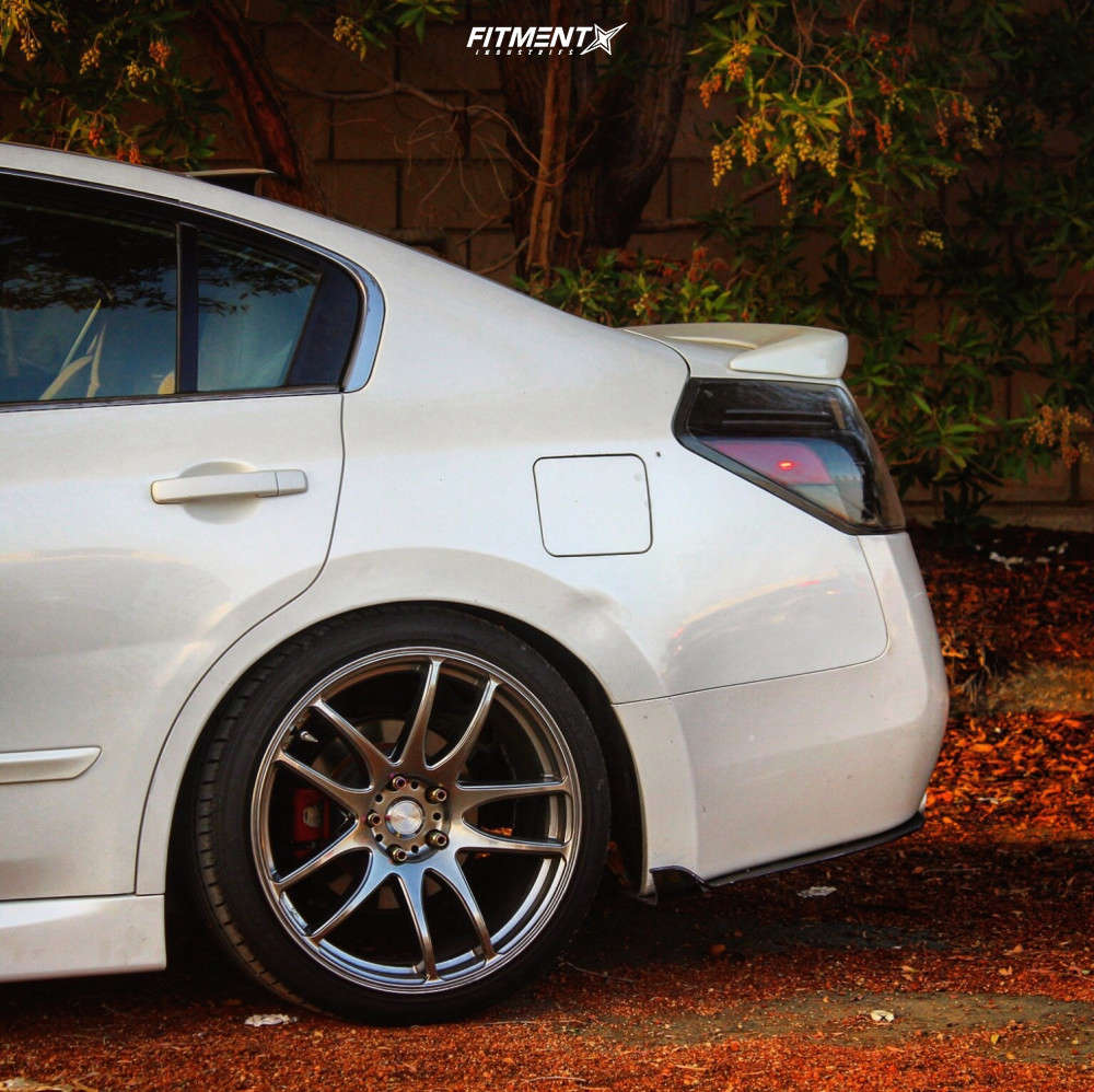 2012 Nissan Altima S with 19x8.5 ESR Sr08 and Maxtrek 235x35 on ...