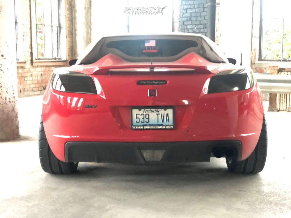 2007 Saturn Sky Base with 18x9.5 Fast Wheels FC08 and Nitto 275x40 on ...