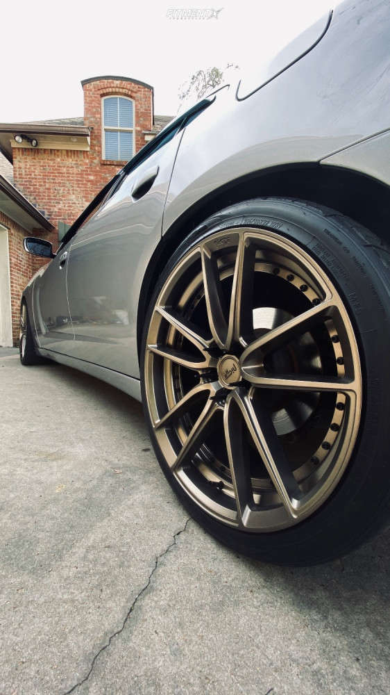 2013 Dodge Charger R/T with 22x9 Niche Dfs and Nitto 265x30 on Lowering ...