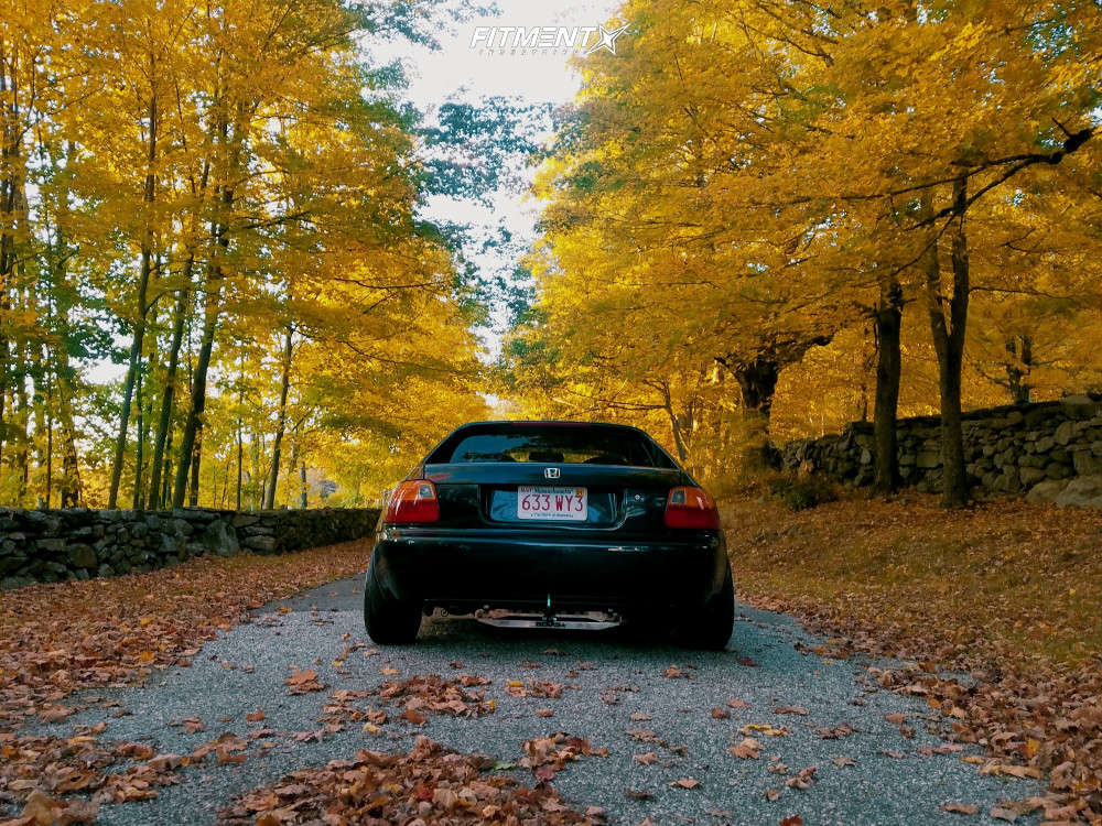 1996 Honda Civic Del Sol Si with 15x8.5 Klutch Sl1 and Toyo Tires ...